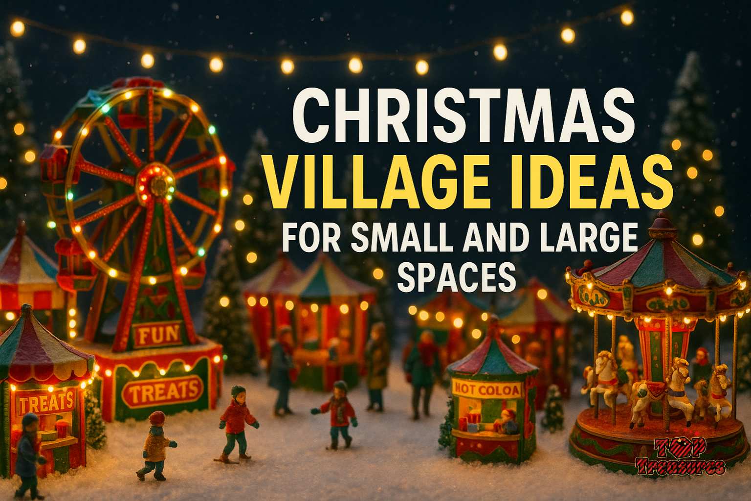 Christmas Village Ideas For Small And Large Spaces – Top Treasures