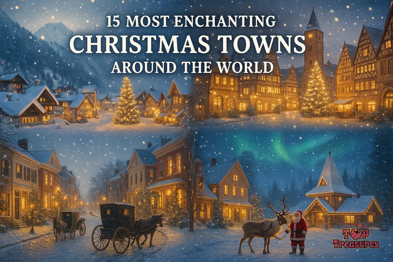 15 Most Enchanting Christmas Towns Around the World – Top Treasures